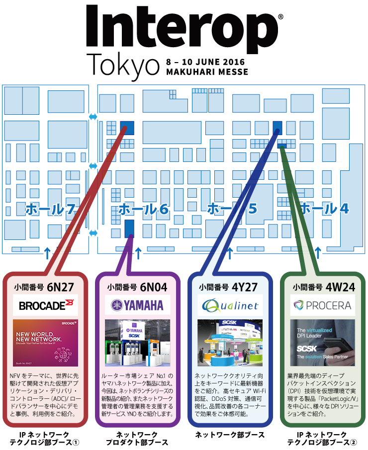 「INTEROP TOKYO 2016」出展（2016年06月08日～2016年06月10日） ｜ SCSK株式会社
